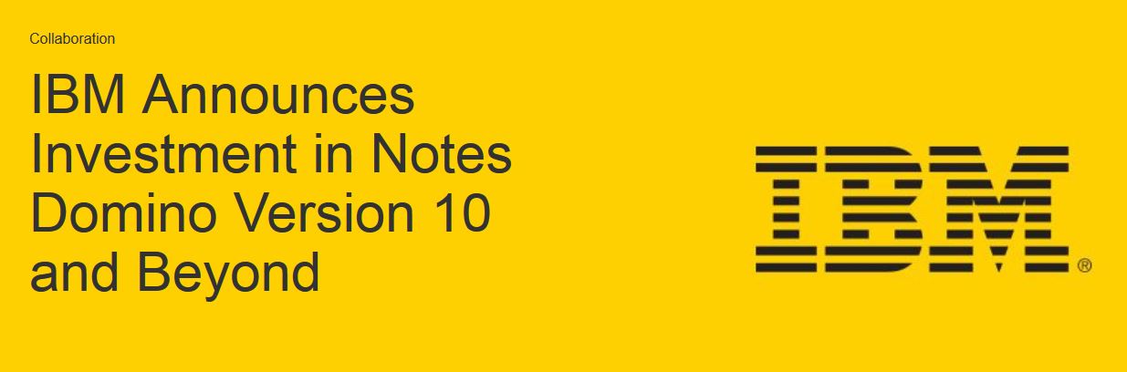 IBM Domino 10 – HCL Edition | The Notes Guy in Seattle