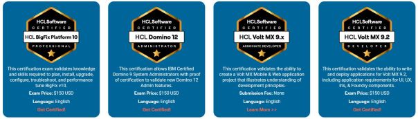 HCL Software Certification Tests are now Available | The Notes Guy in ...